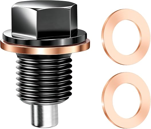 Amazon.com: Magnetic Oil Drain Plug : Automotive