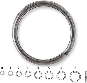 Amazon.com : VMC Split Ring Size #4, Multi : Sports & Outdoors