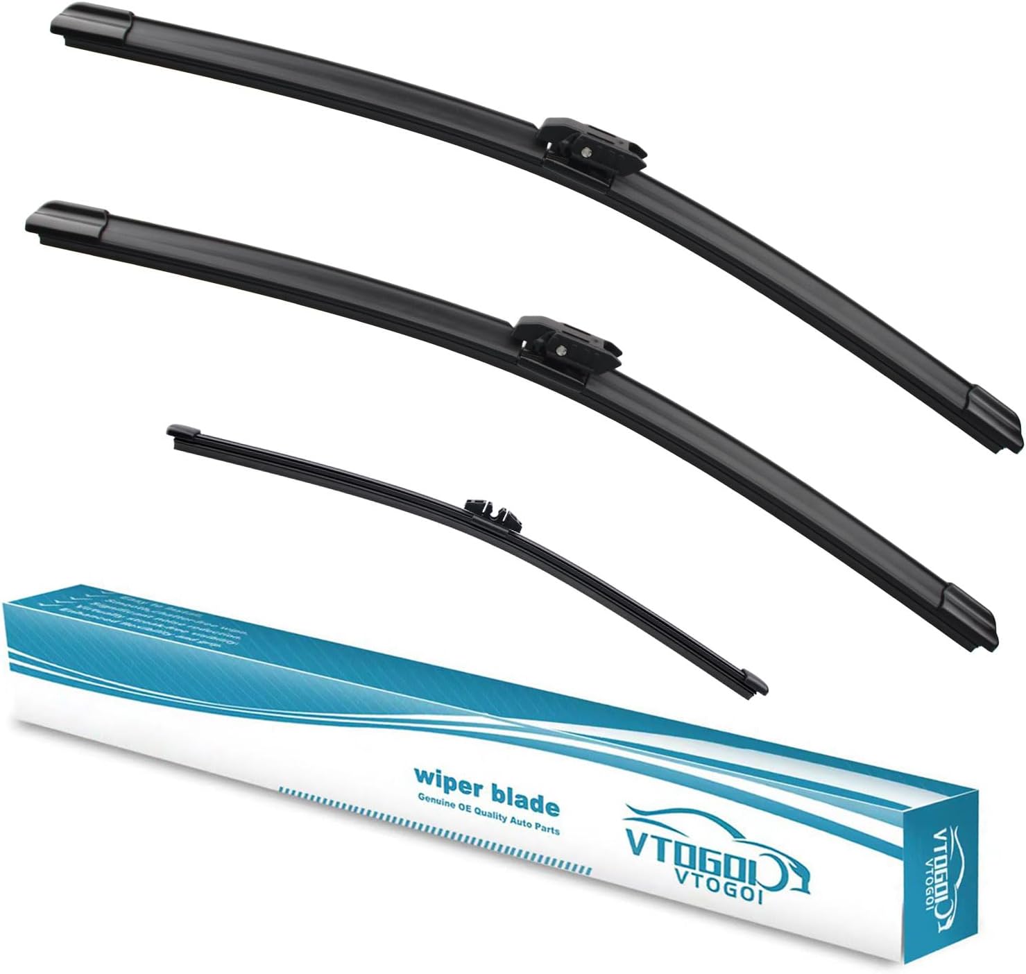 Amazon.com: VTOGOI® Windshield Wiper Blades Replacement for 2017-2023 ...