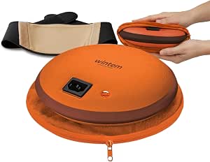 Wintem Scaldino Elettrico 550W per Mani e Letto con Custodia in Stoffa ...