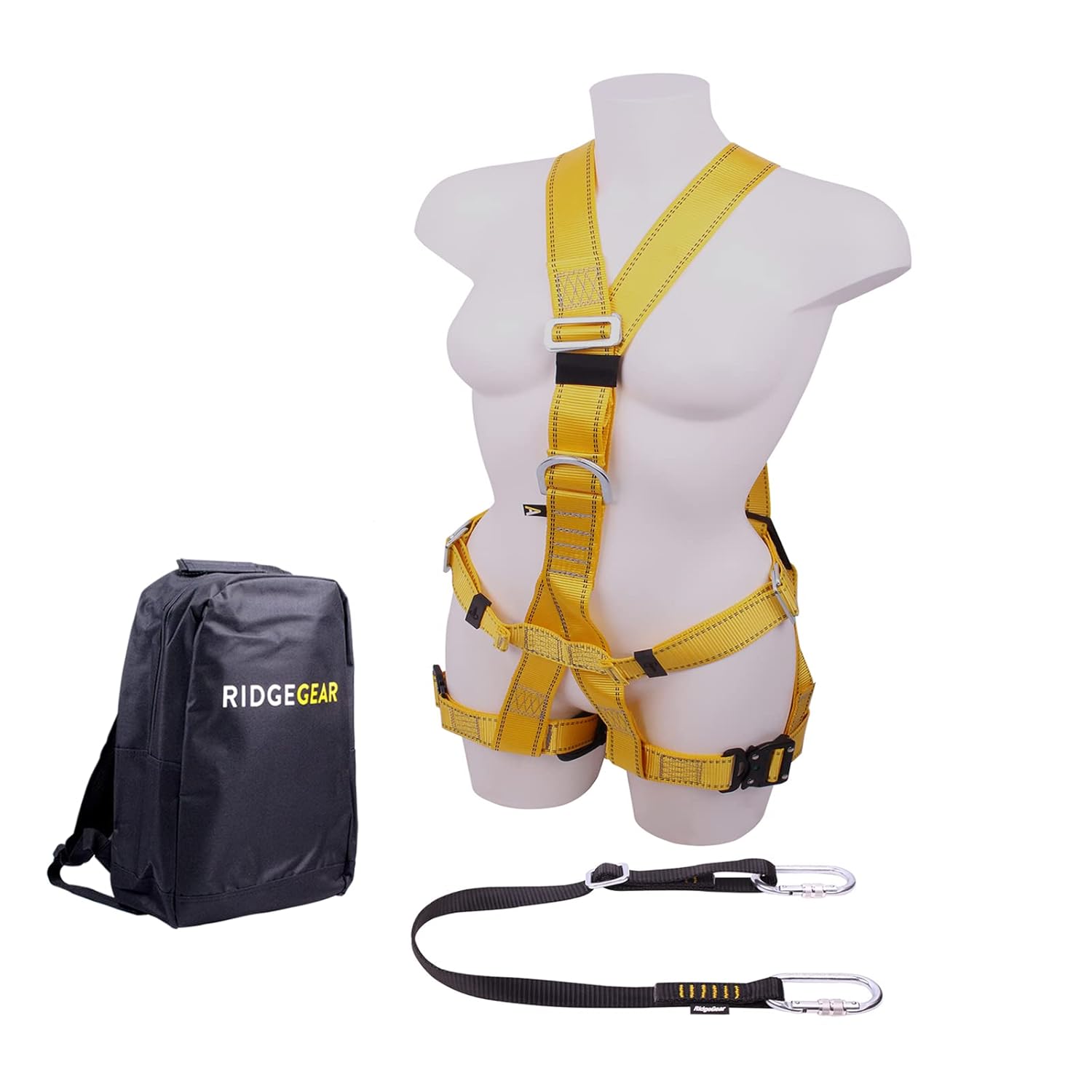 LADIES - IPAF MEWP Safety Harness with Restraint Lanyard Y Shape Design ...
