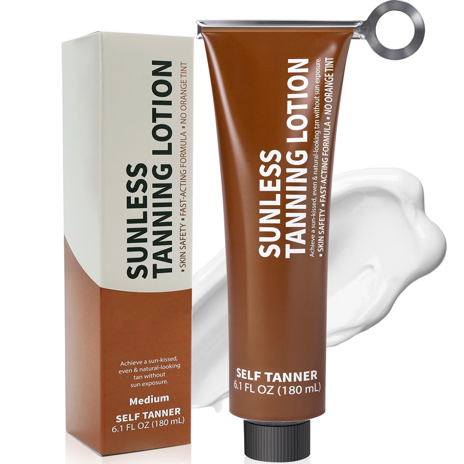 Amazon.com: Self Tanner - Self Tanning Lotion with Tube Squeezer ...