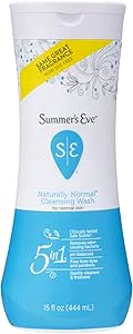 Summer's Eve Cleansing Wash Naturally Normal 15 Ounce -Ph Balanced ...
