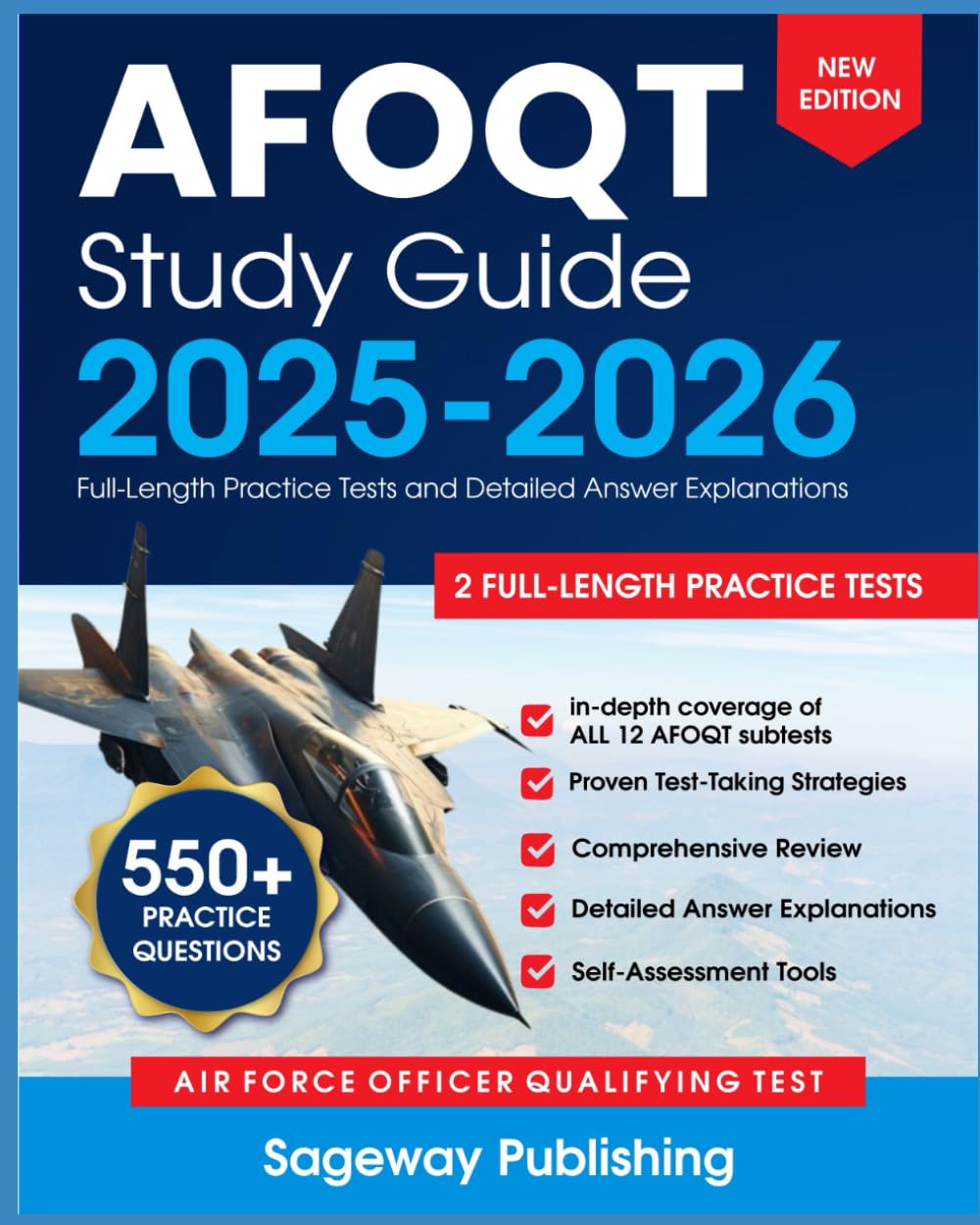 AFOQT Study Guide 2025-2026: Full-Length Practice Tests and Detailed ...