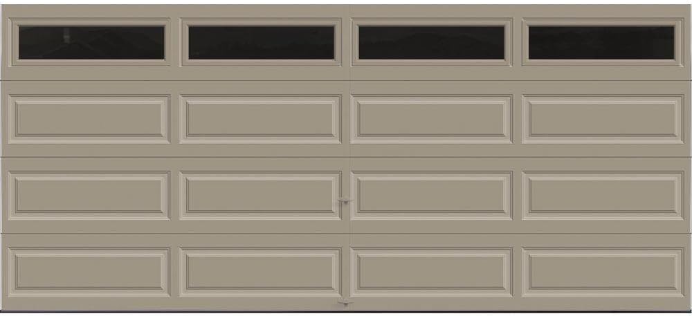 Clopay Classic Collection 16 ft. x 7 ft. 18.4 R-Value Intellicore ...