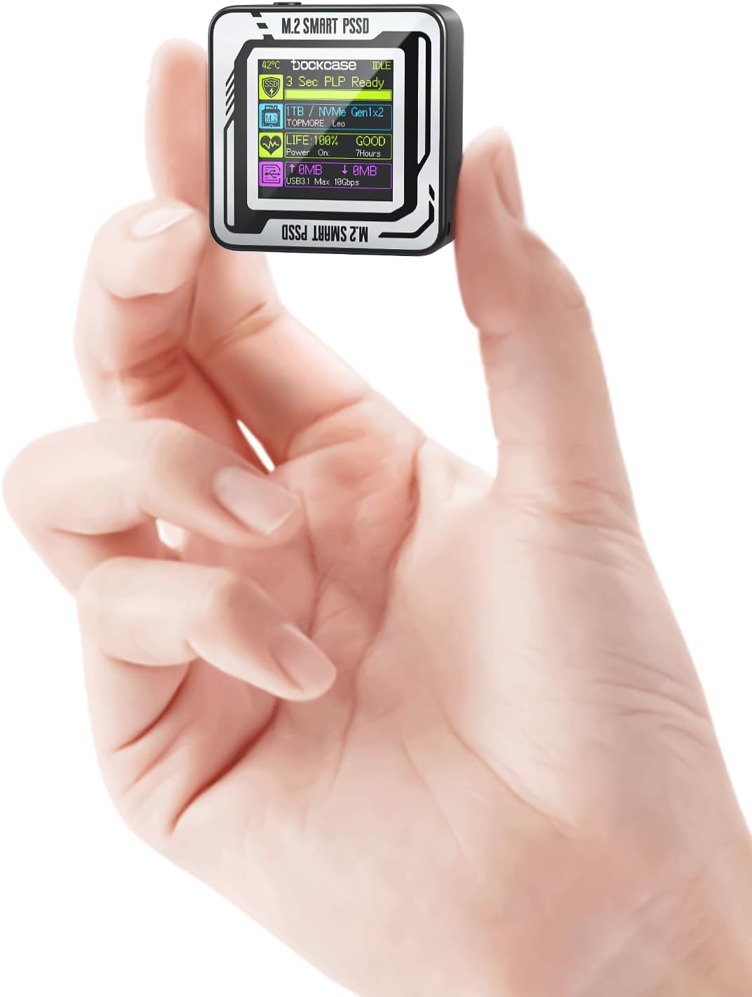 Amazon.com: Sharge Disk M.2 NVMe SSD Enclosure with Active Cooling ...