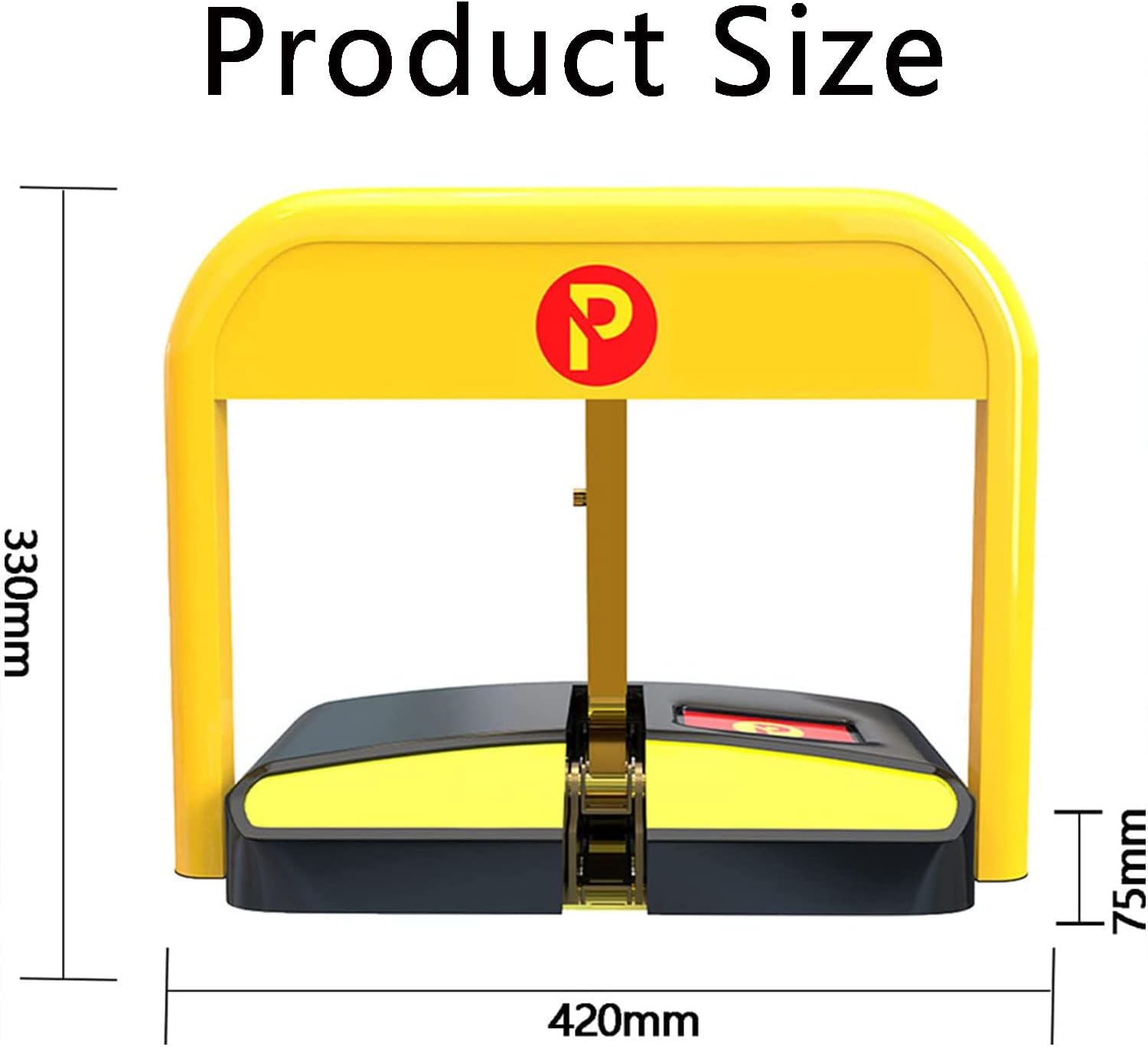 Remote Control Parking Lock, Automatic Barrier alarmed carport Tool ...