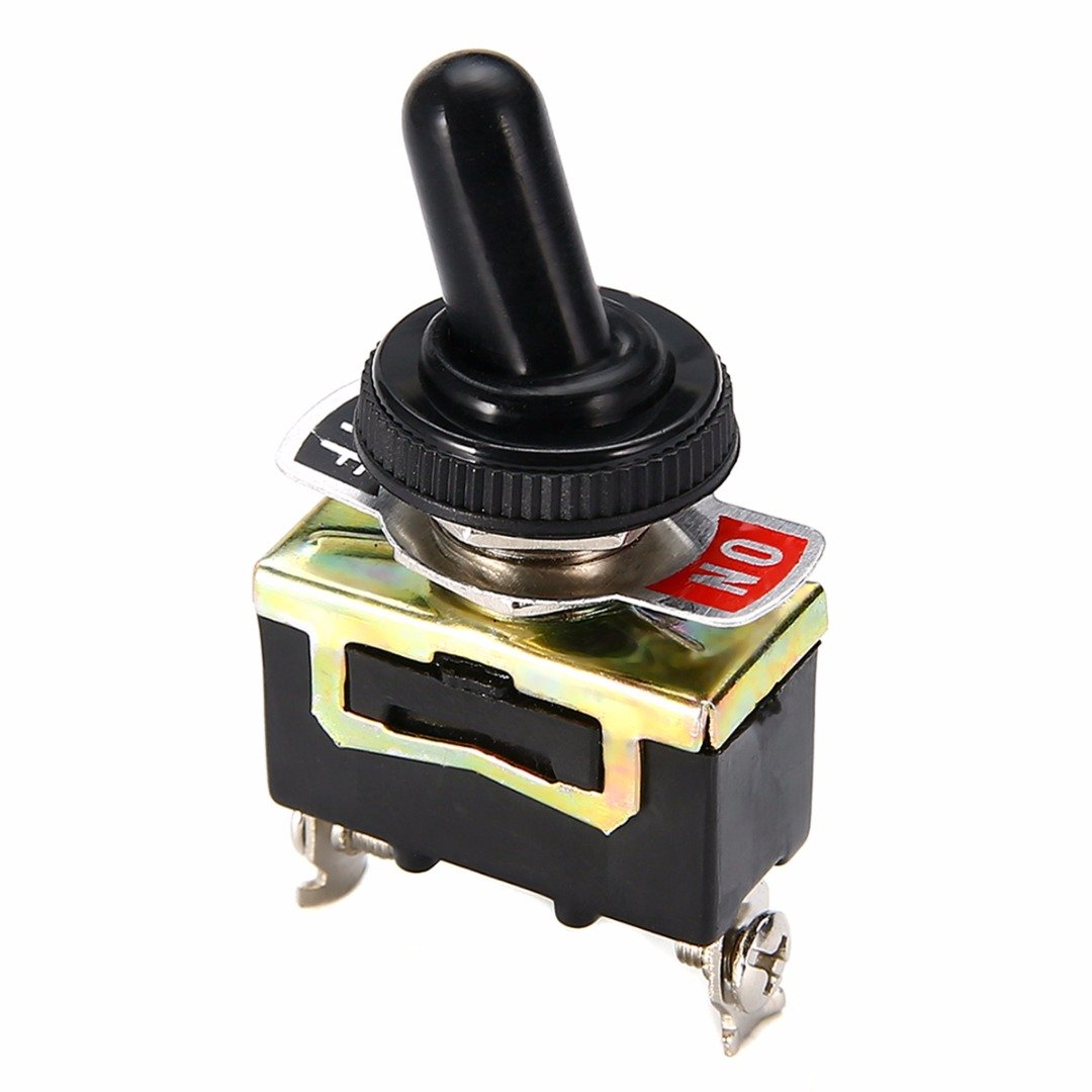 Amazon.com: Miniature On Off Small SPST Toggle Switch Heavy Duty with ...