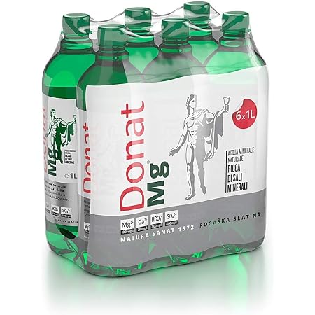 Amazon.com: Natural Magnesium Water - 1000mg Magnesium in 1000ml ...