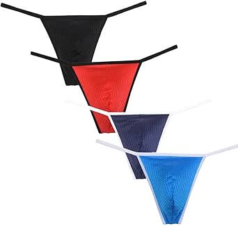 OROCOJUCO Men Brazilian G-String Posing Thong Underwear Guys Secret ...