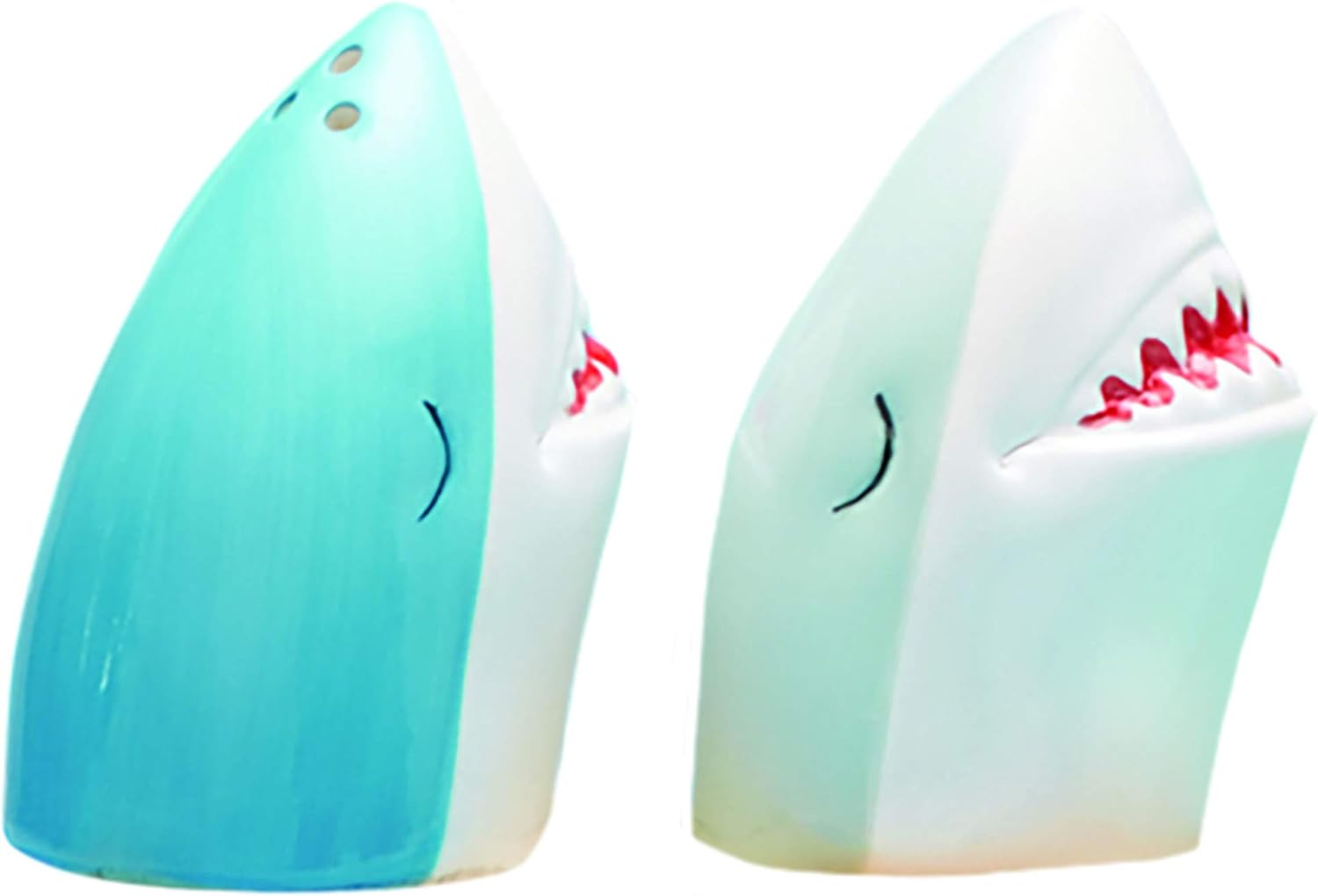 Amazon.com: Streamline Ceramic Shark Salt & Pepper Shaker Set