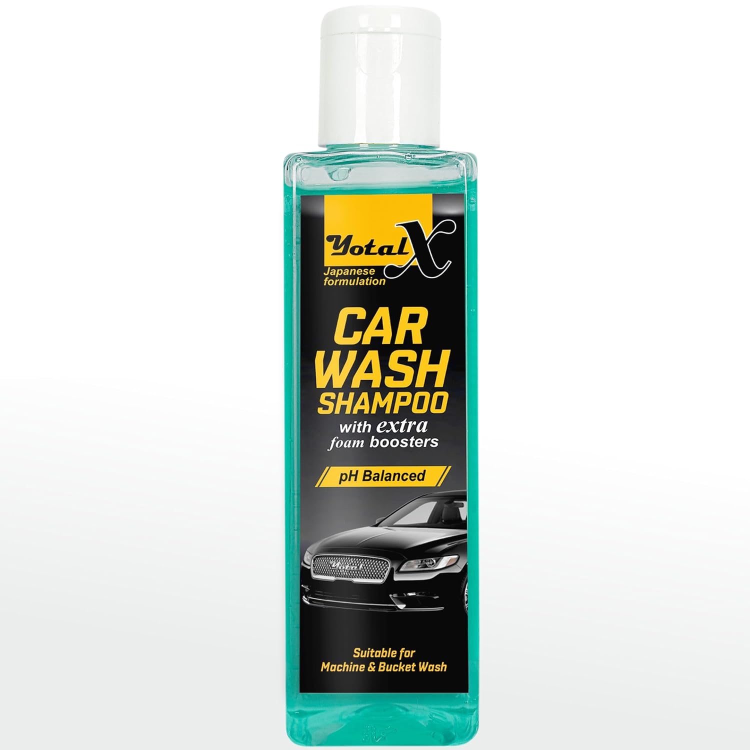 Yotal Extra Car Shampoo with Foam Booster 200ml - Suitable for Both ...