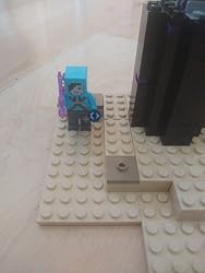 Amazon.com: LEGO Minecraft The End Battle 21151 Ender Dragon Building ...