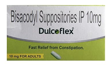 Dulcoflex 10mg - Strip of 5 Suppositories : Amazon.in: Health ...