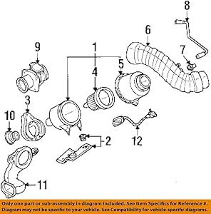 Genuine Ford F57Z-6A664-DA Connecting Hose : Amazon.sg: Automotive