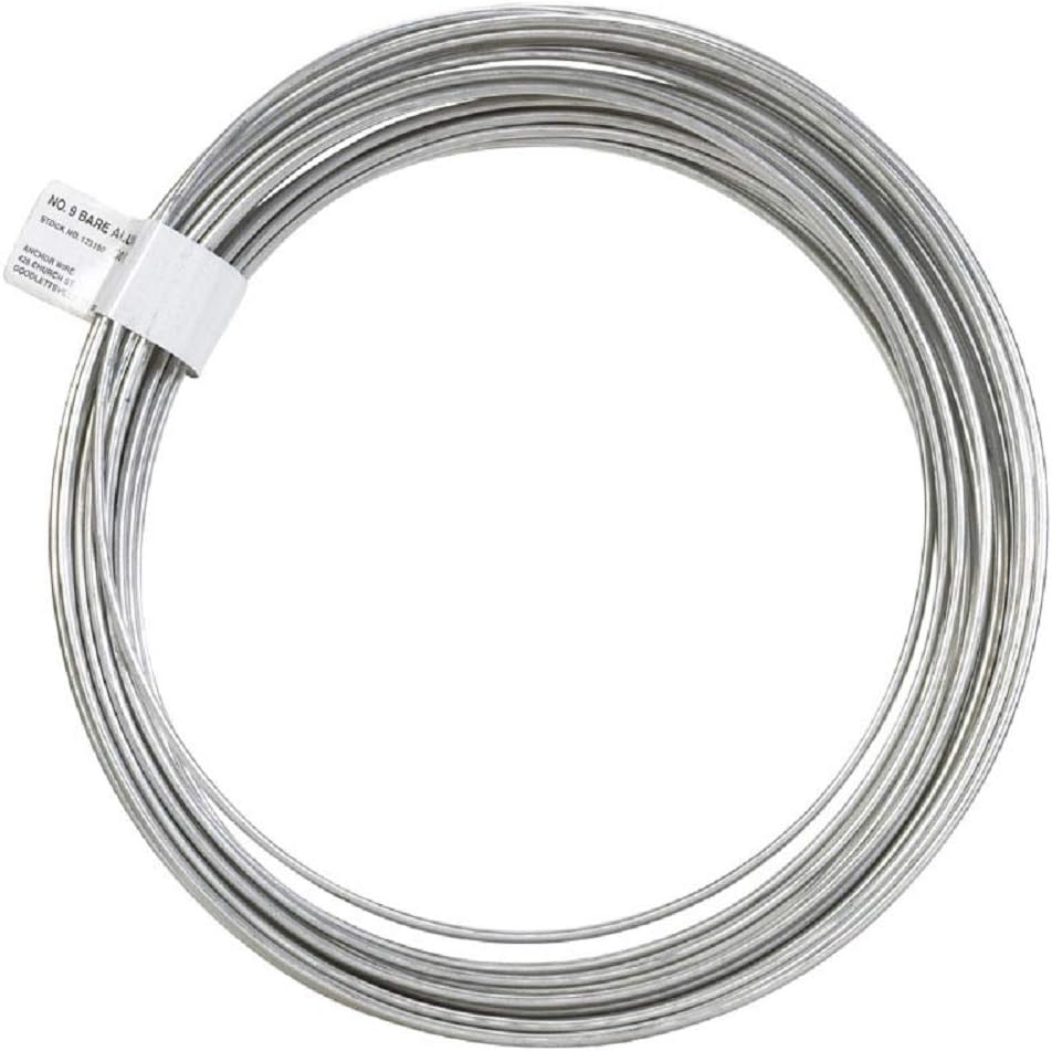 Amazon.com: Hillman 50 ft. L Aluminum 9 Ga. Clothesline Wire : Home ...