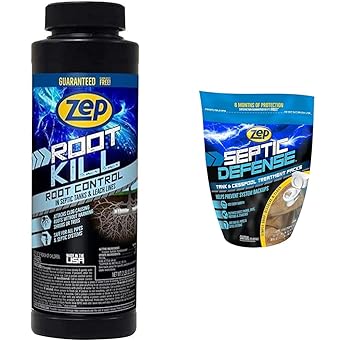 Amazon.com: Zep Root Kill, Granular Formula + Septic Defense System ...