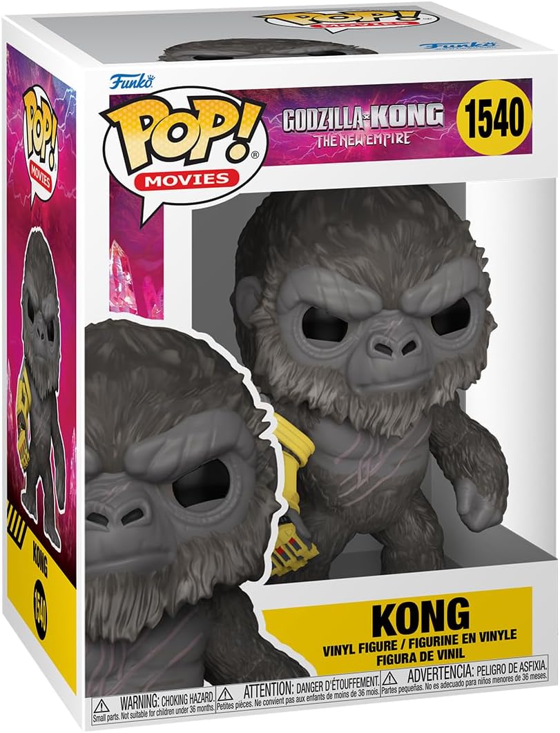 Amazon.com: Funko Pop! Movies: Godzillla x Kong: The New Empire - Kong ...