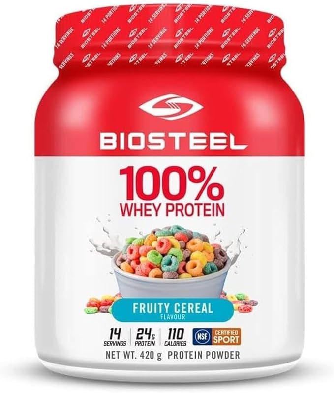 Amazon.com: BIOSTEEL Sports 100% Whey Protein Powder, rBGH Hormone Free ...