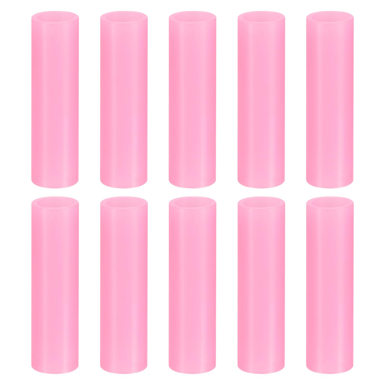 Amazon.com: uxcell 10pcs Silicone Straw Tips, Metal Straw Covers, Soft ...