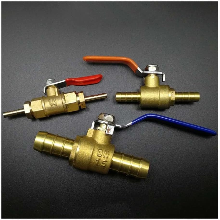 Amazon.com: NPQPNAFC Ball Valve, 4mm 6mm 8mm 10mm 12mm 14mm 16mm 19mm ...