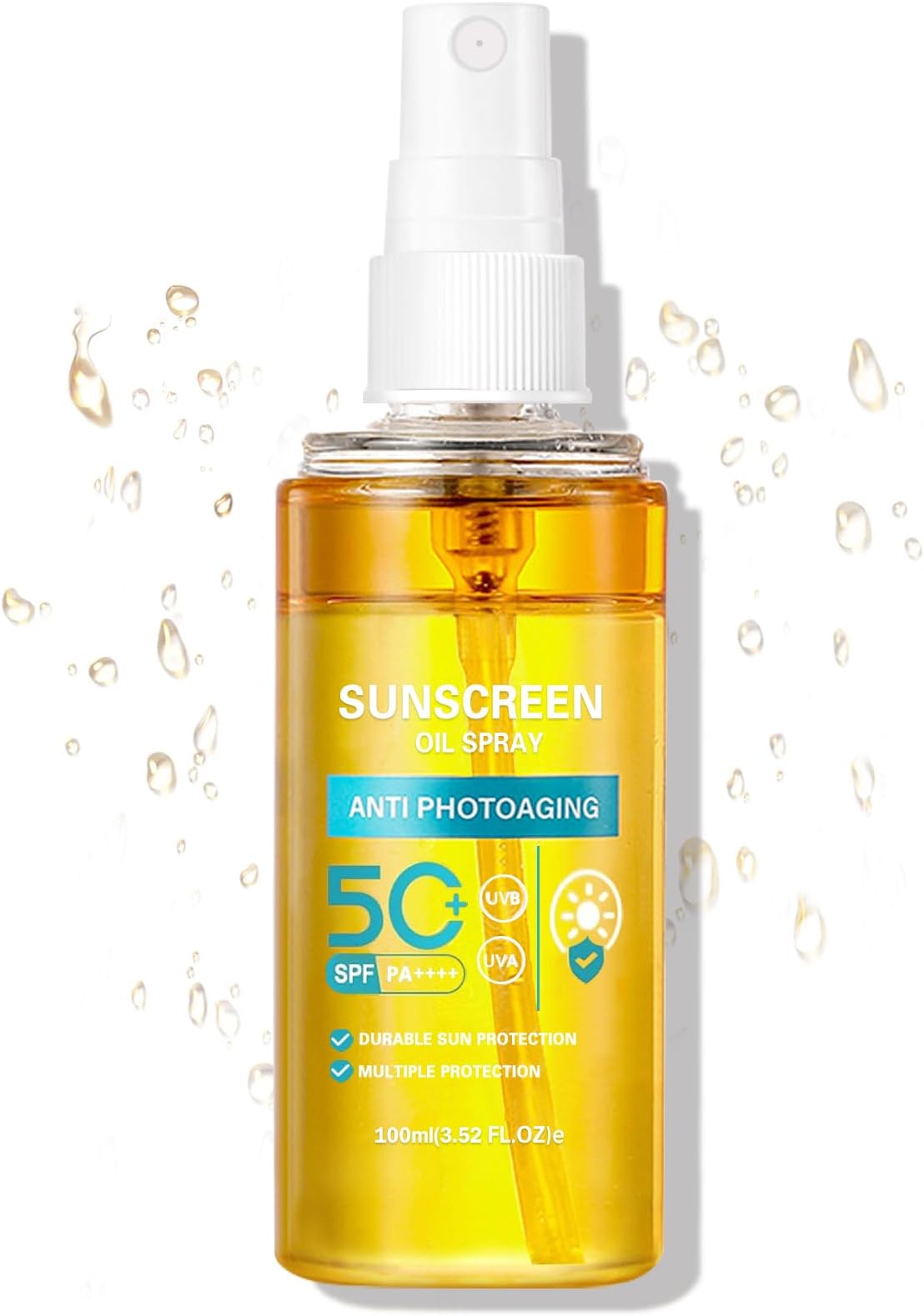 Amazon.com : Saltair - Pink Beach SPF Body Oil - Broad Spectrum SPF 50 ...