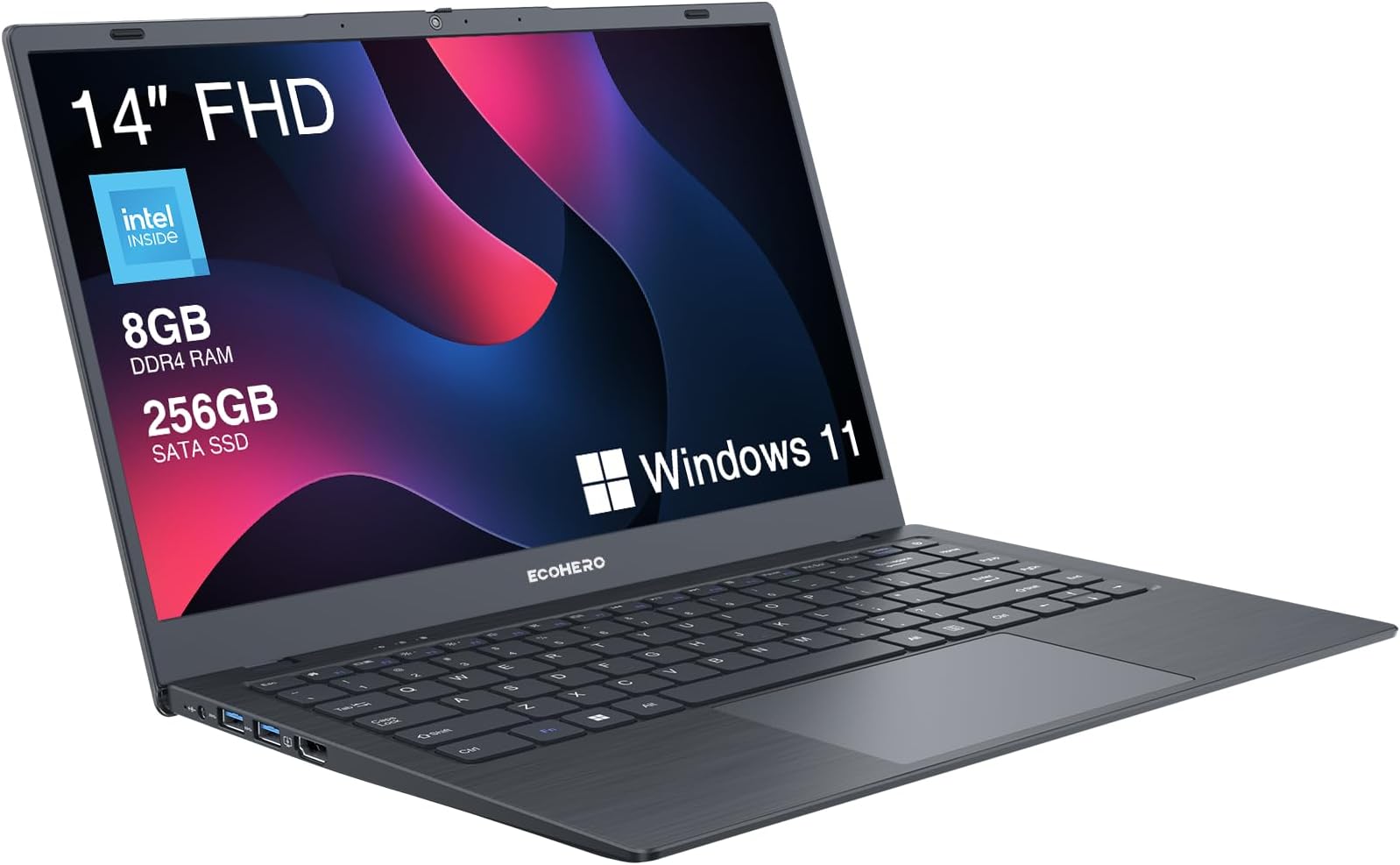 Amazon.com: Gateway 11.6" Ultra Slim Notebook Laptop Computer, Blue ...