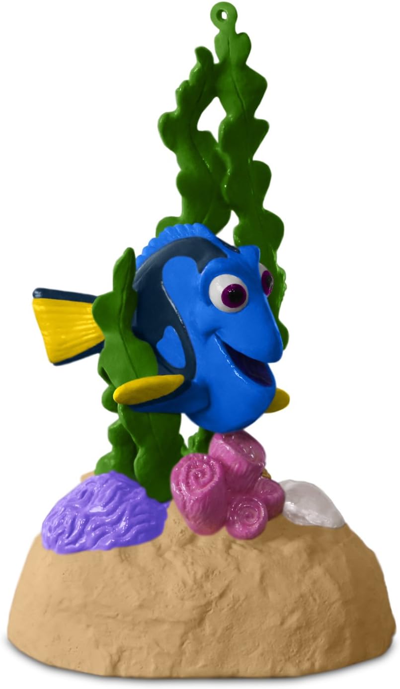Amazon.com: Hallmark Disney/Pixar Finding Dory Christmas Ornament Dory ...