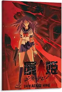 Amazon.com: Corpse Princess Anime Posters Wall Art Paintings Canvas ...