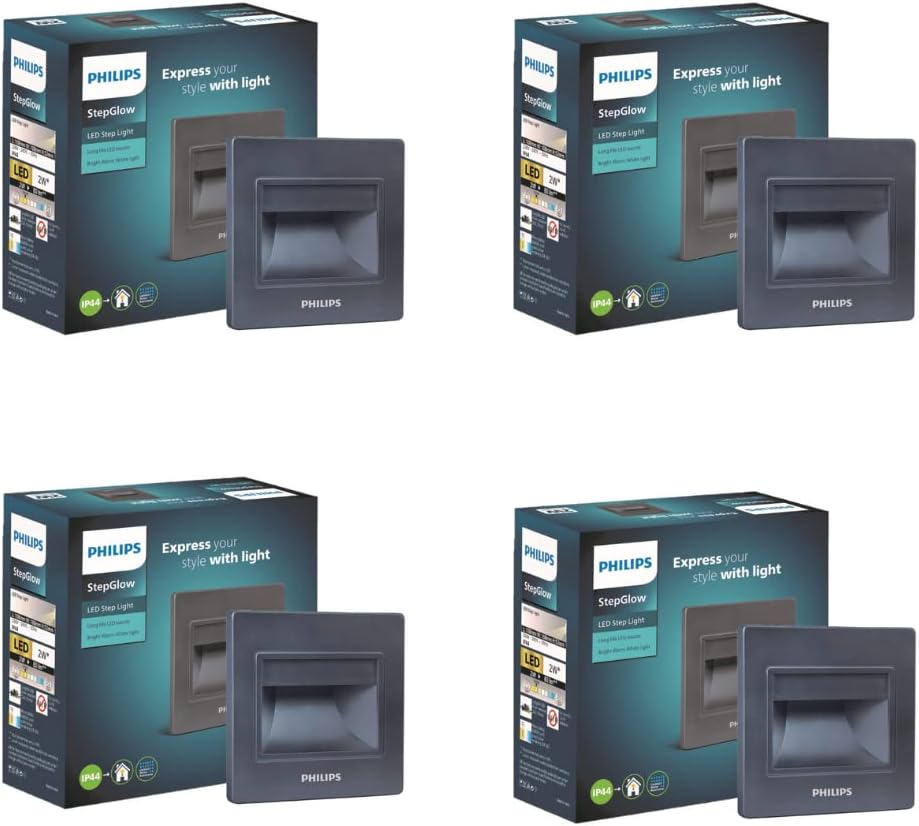 Buy PHILIPS 2W Decorative LED Step Light | StepGlow Surface Mounted ...