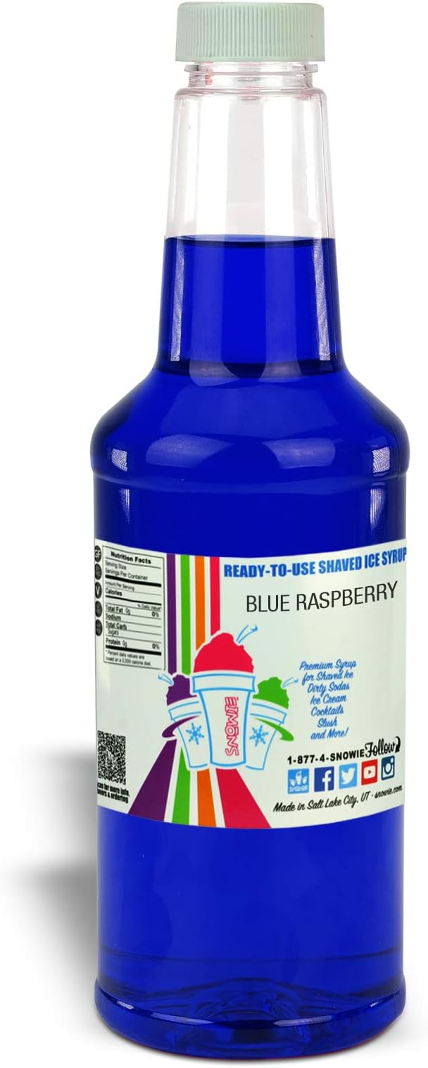 Amazon.com: Blue Coconut Sno Cone Syrup 1 Galon 128 Ounce Raspa Coco ...