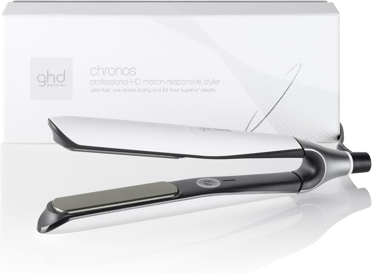ghd Chronos Professional Styler, White - Our Best Hair Straightener ...