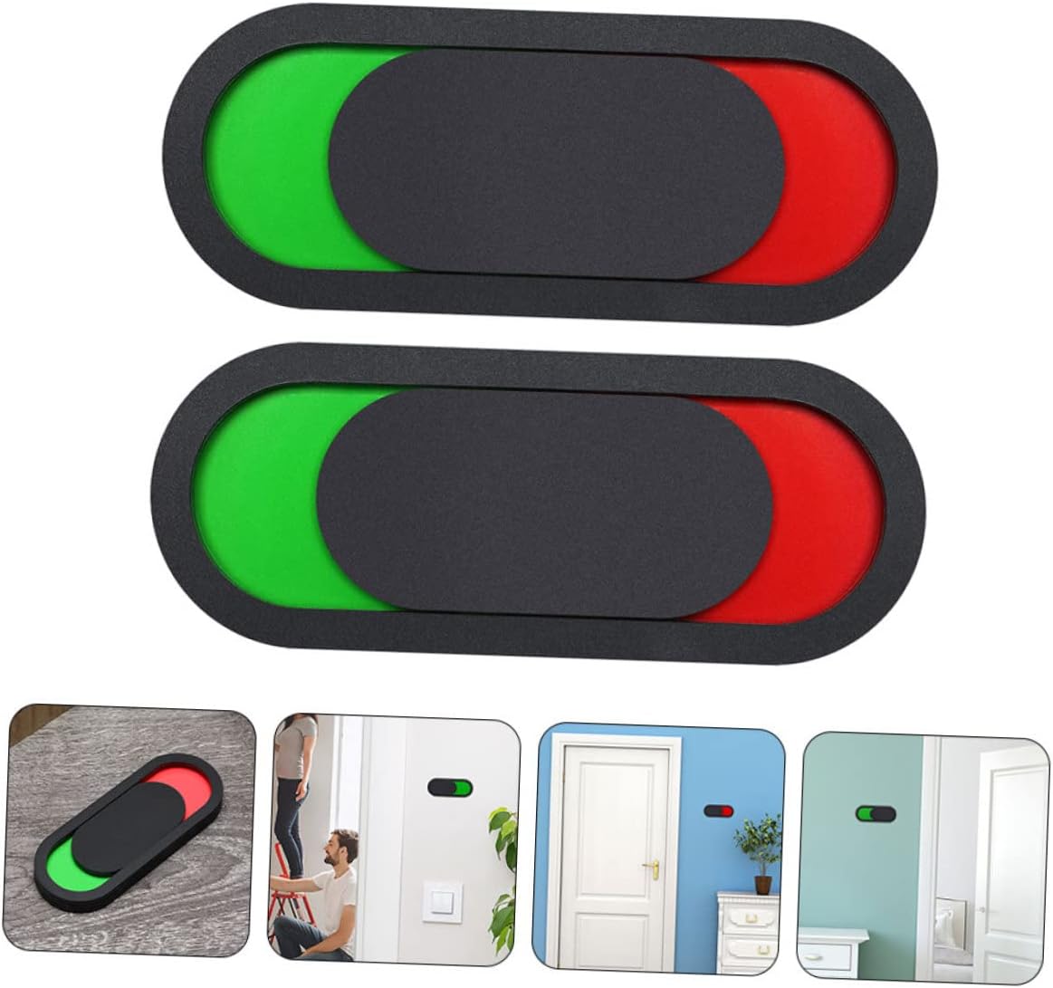 Busy Light Indicator and Open Close Slider Sign - Privacy Indication ...