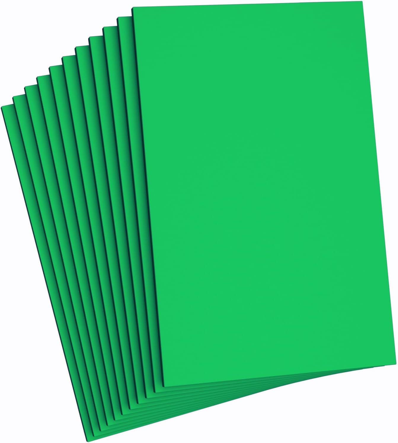 Amazon.com: Do²ping Dark Green Foam Sheets Crafts, 8.5x5.5 Inch Eva ...