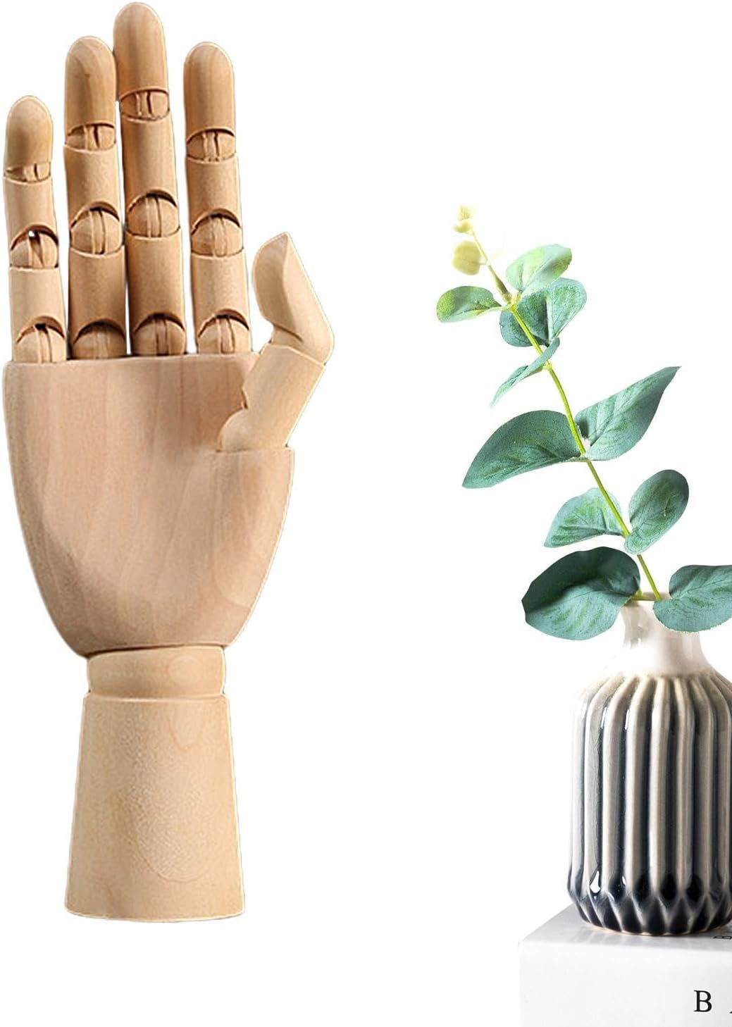 Wooden Mannequin Hand Model Figures - Wooden Connections Artist Hand ...