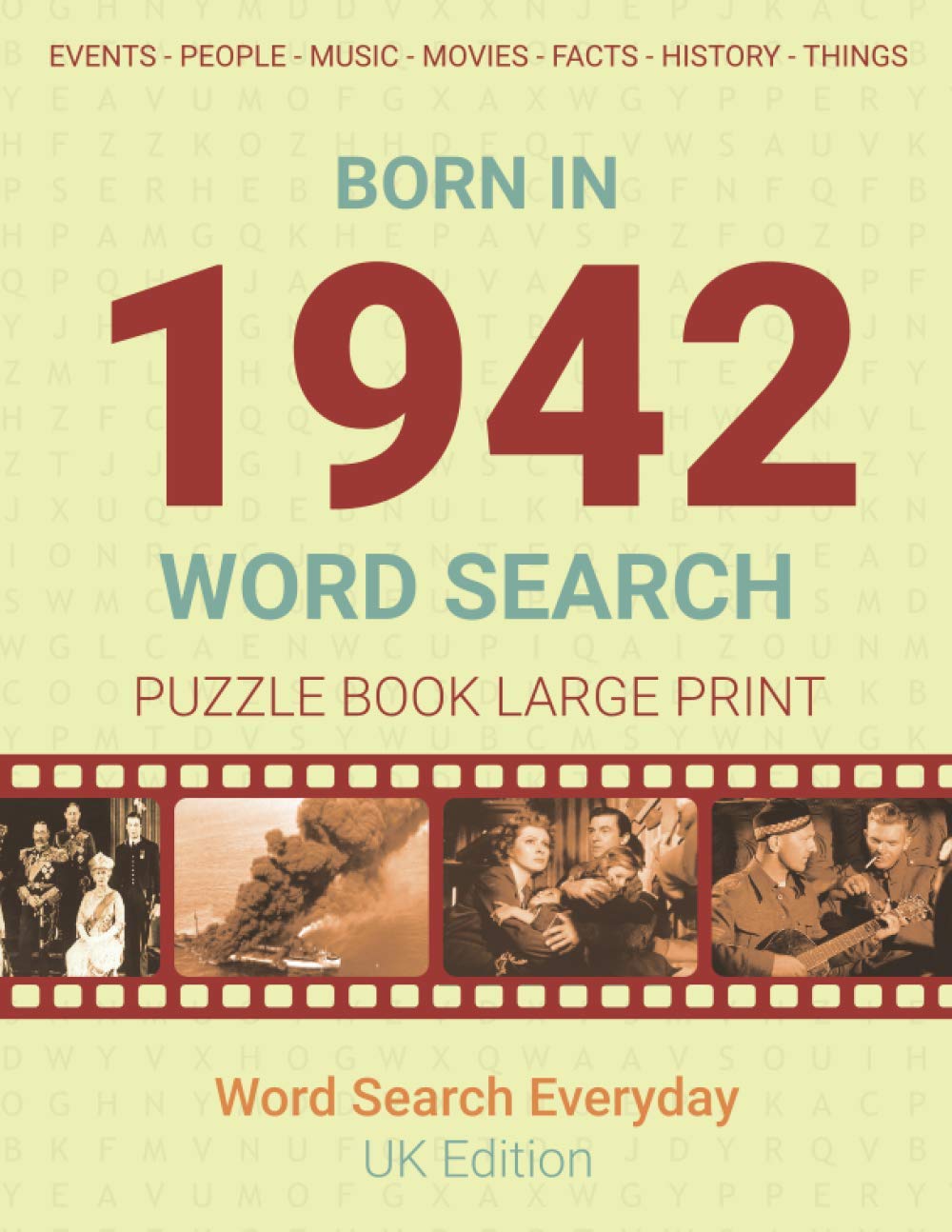 Buy Born In 1942 Word Search Puzzle Book Large Print: Step Back In Time ...