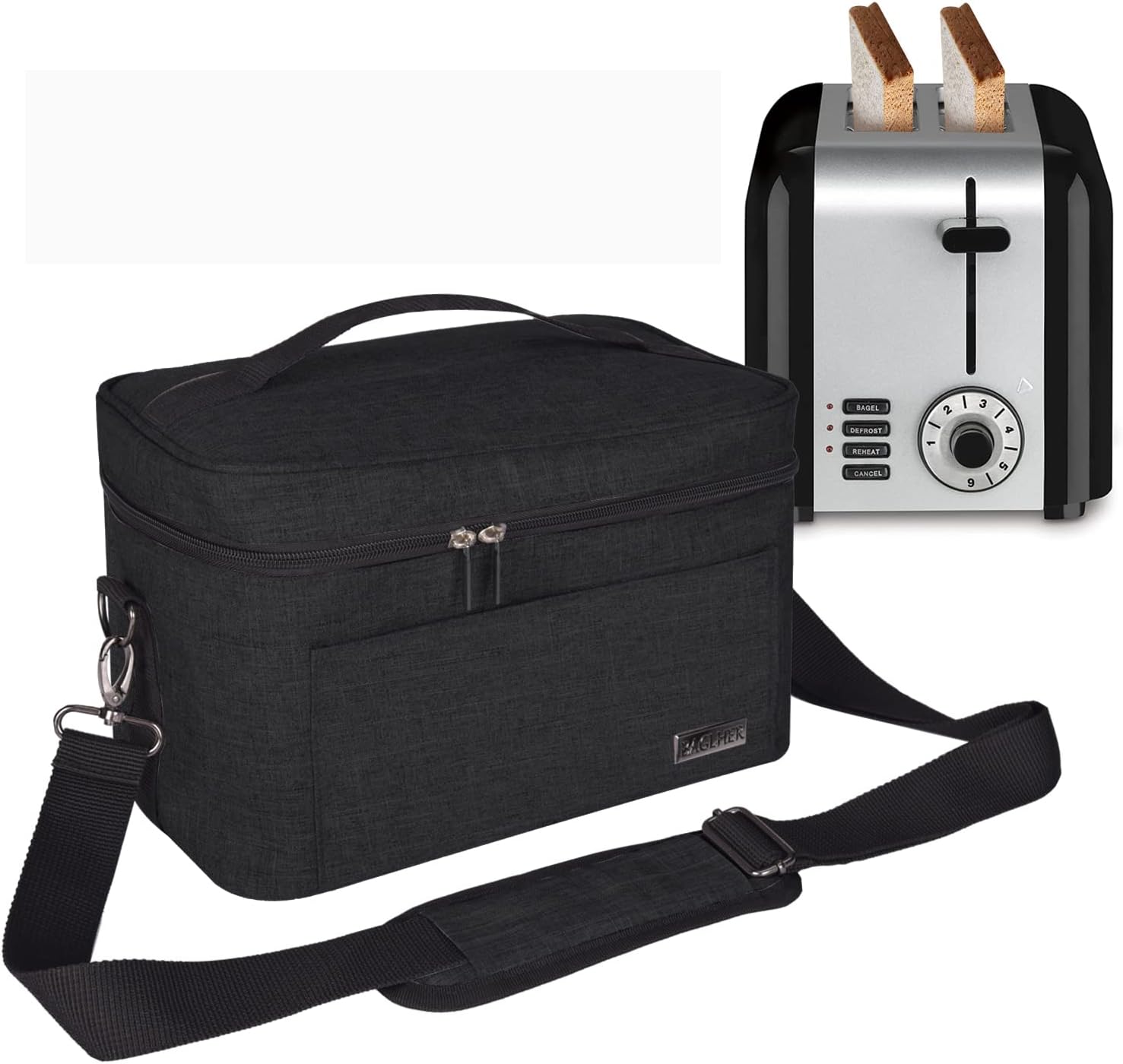 Amazon.com: BAGLHER Toaster Carry Bag with Pockets and Shoulder Strap ...