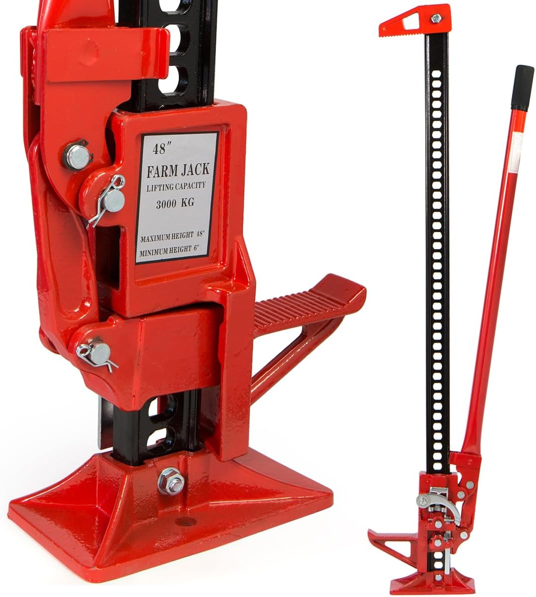 Amazon.com: XtremepowerUS 48'' Universal Farm Jack for Tractor, Truck ...
