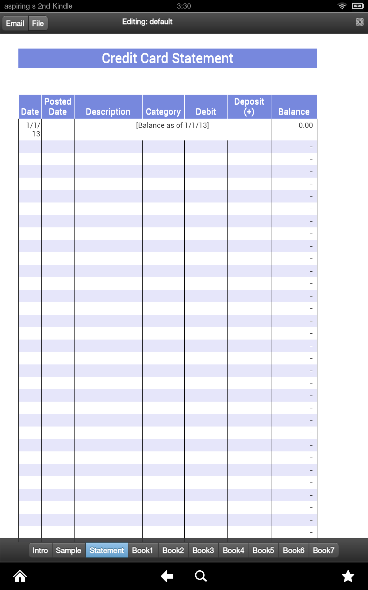 Savings Passbook Pro - App on Amazon Appstore