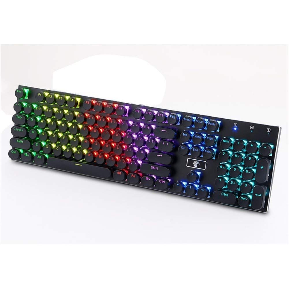 Buy Keycap Set Round Key Cap 104 Key 87 Key 81key Transparent ...