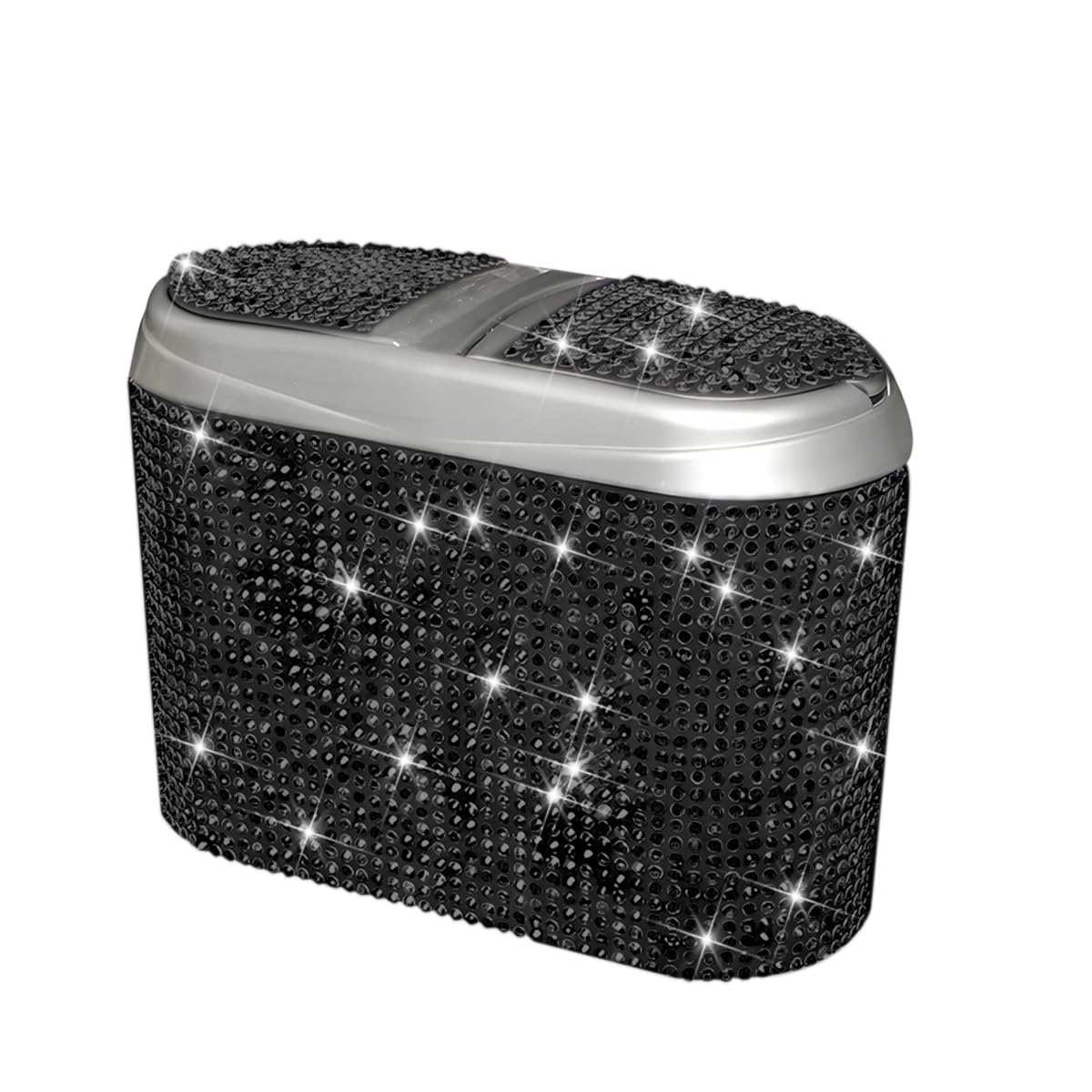 Car Trash MINGZAIQIPEI Bling Car Garbage Trash Can,Glitter Diamond ...