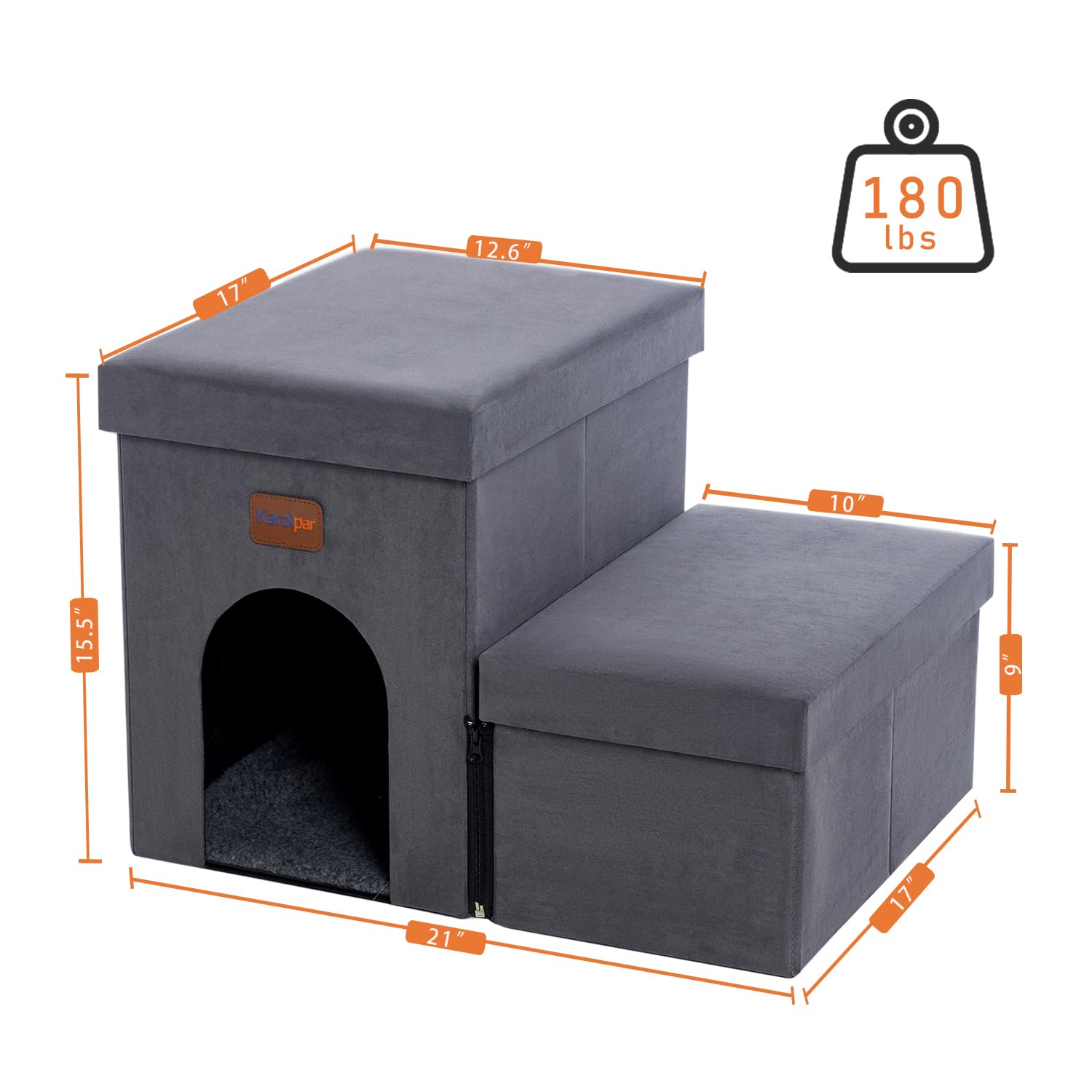 Dog 2 Step Stairs at Ashley Pines blog