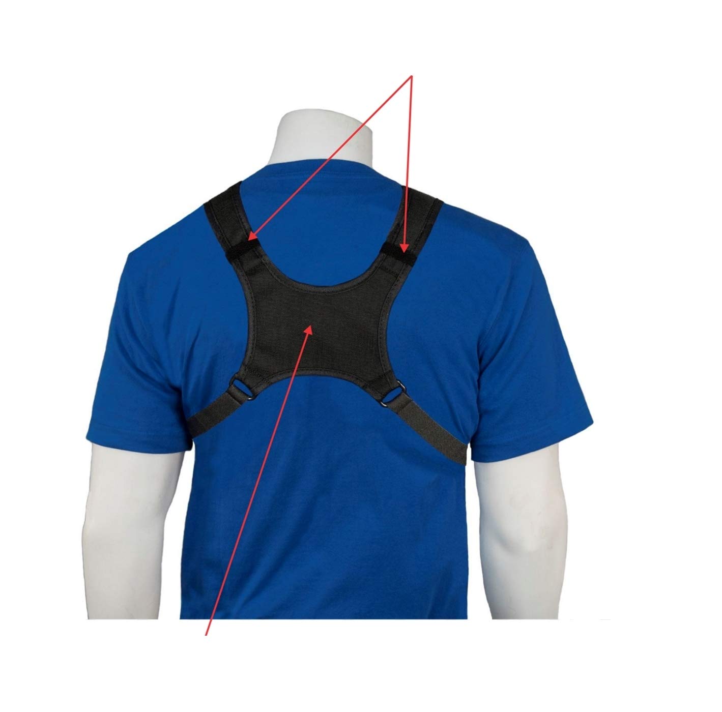 Buy RCH-601 Radio Chest Harness Shoulder Radio Holster Chest Pack with ...