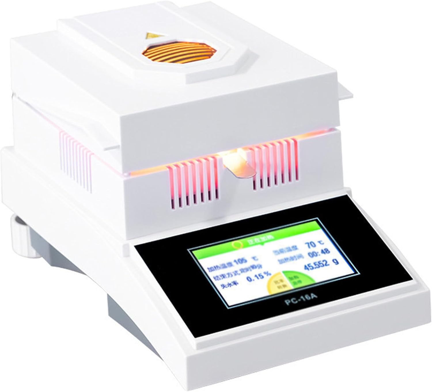 Amazon.com: Lab Halogen Moisture Analyzer,0.001/0.002/0.005g Accuracy ...