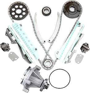 Amazon.com: SCITOO Engine Timing Chain With Water Pump Kit Replaces for ...