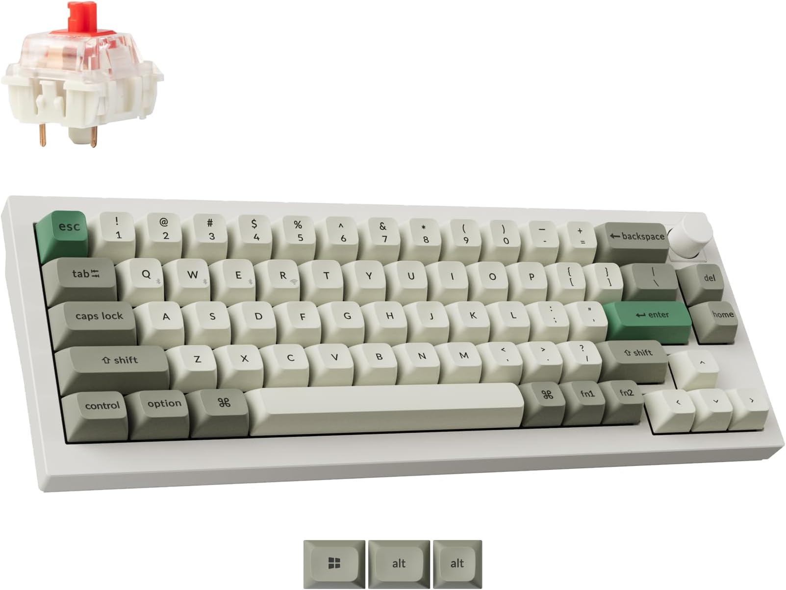 Amazon.com: Keychron Q2 Max Wireless Custom Mechanical Gaming Keyboard ...