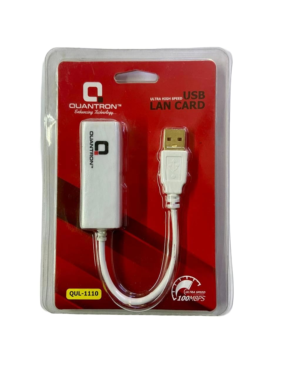 UltraLink USB 2.0 Adapter, Quantron QUL-1110 USB LAN Card - Buy ...