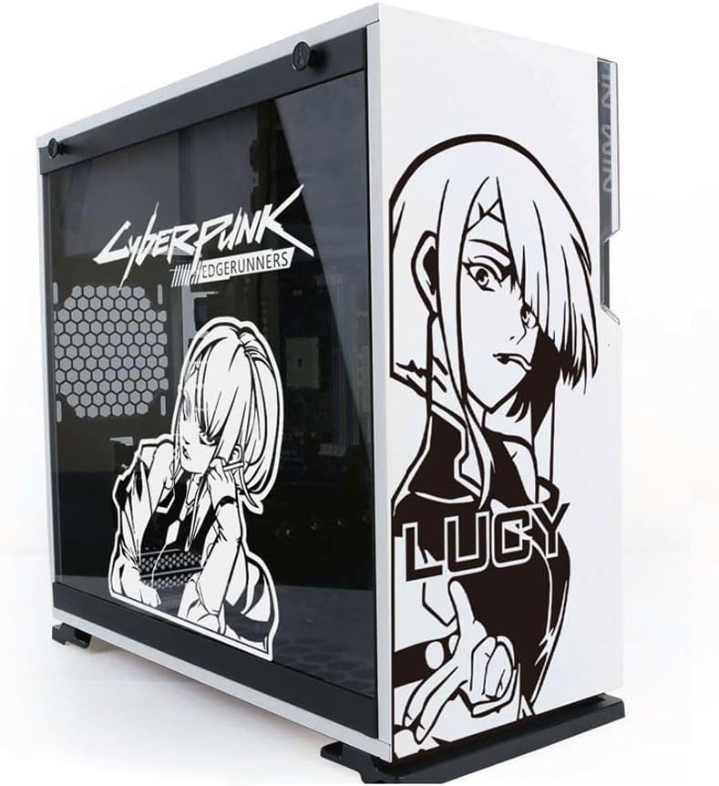 Cyberpunk: Edgerunners Sticker for PC Case,Anime Decor Decals for ATX ...