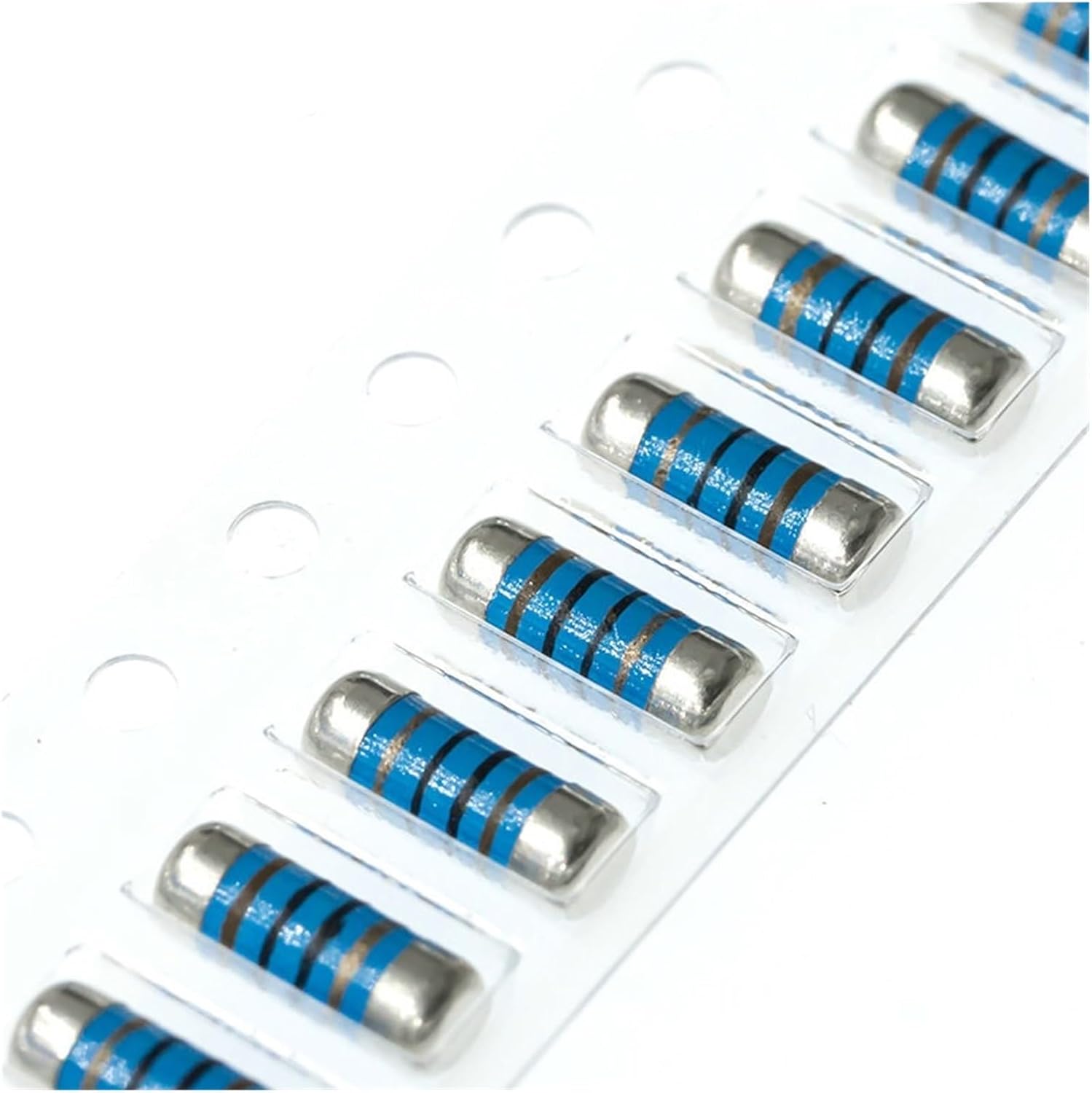 Amazon.com: 10 Pcs 0207 SMD Metal Film Precision Resistor 1% 0.5W 6.2K ...