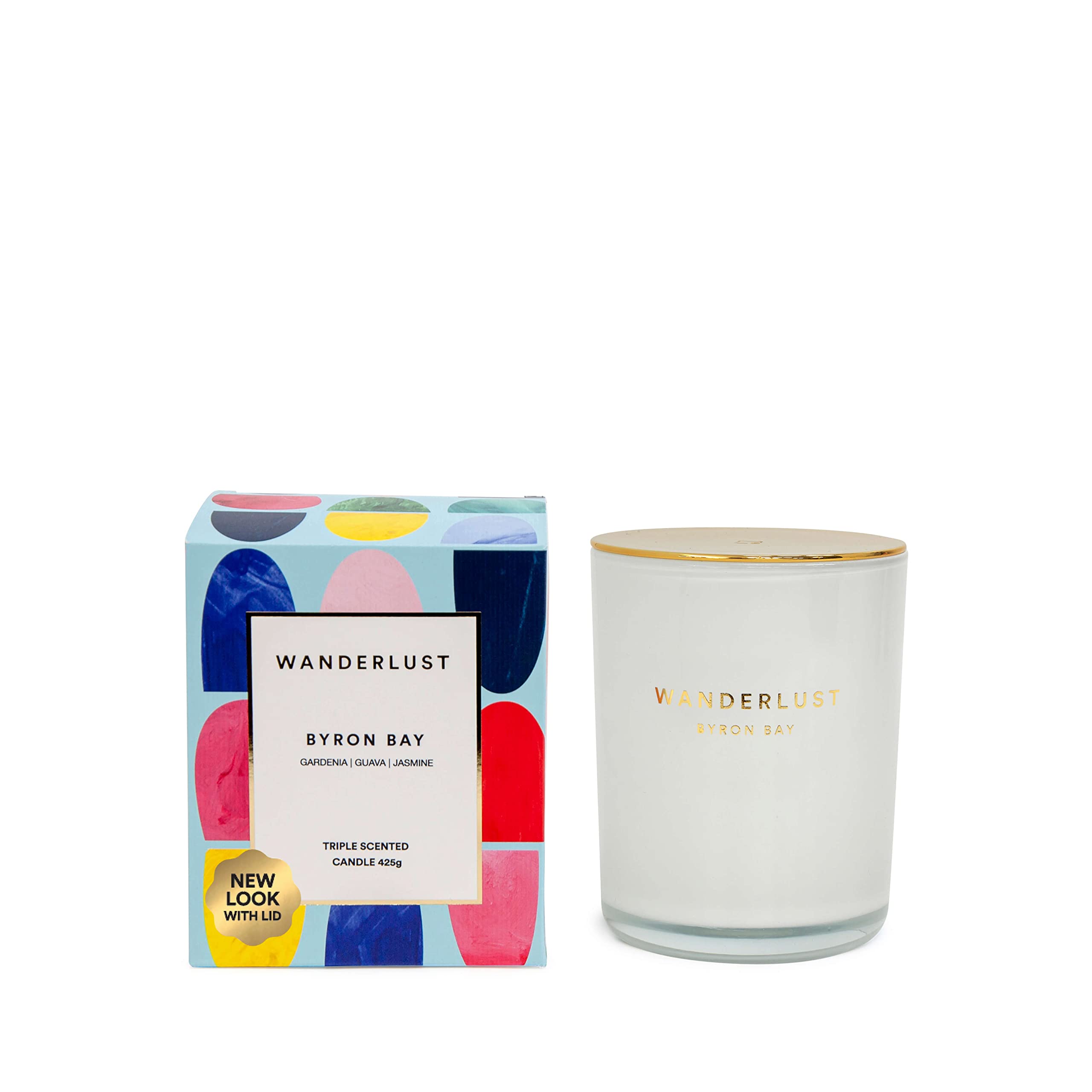salt&pepper Wanderlust Candle with Lid 425g - Byron Bay - Candles House ...